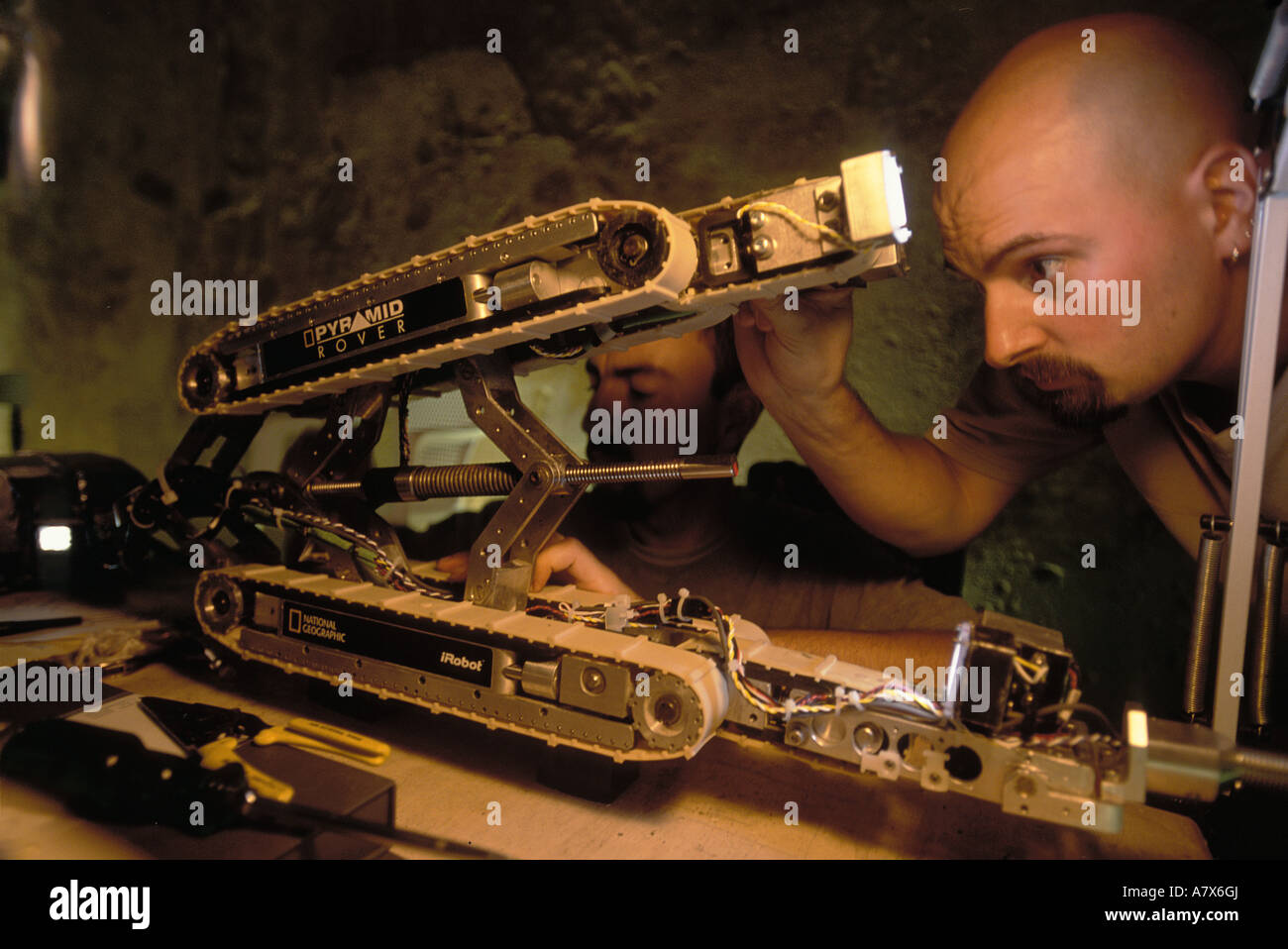 Egypt, Khufu, Pyramid, Archaeologist Stock Photo - Alamy