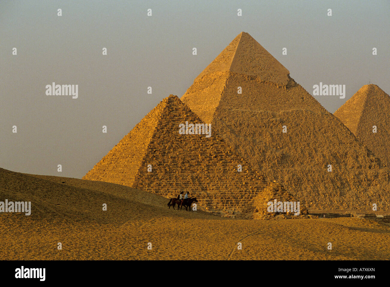 Egypt, Old Kingdom, Pyramid at Giza Stock Photo - Alamy