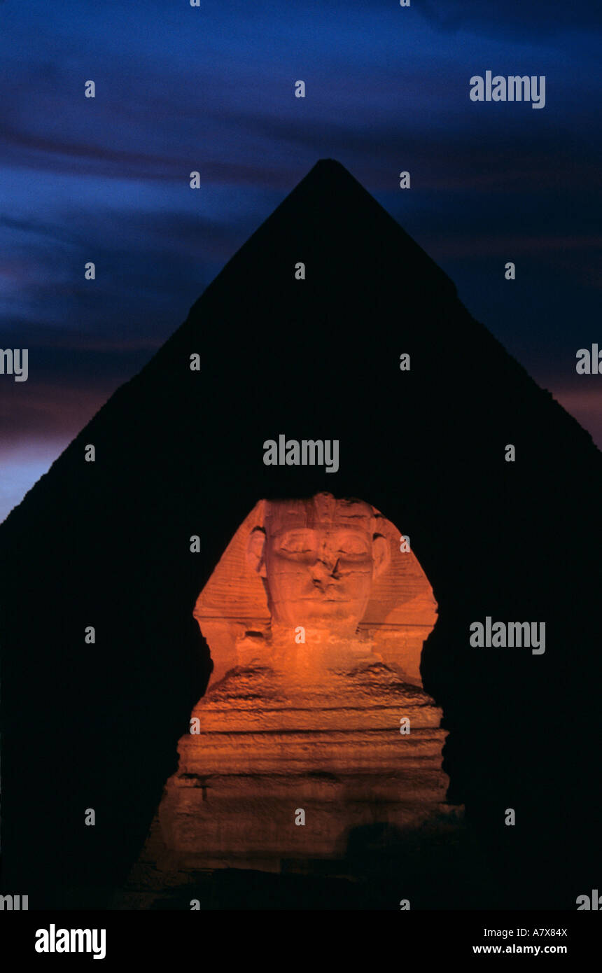 Egypt, Who built the Pyramids, The Sphinx Stock Photo - Alamy