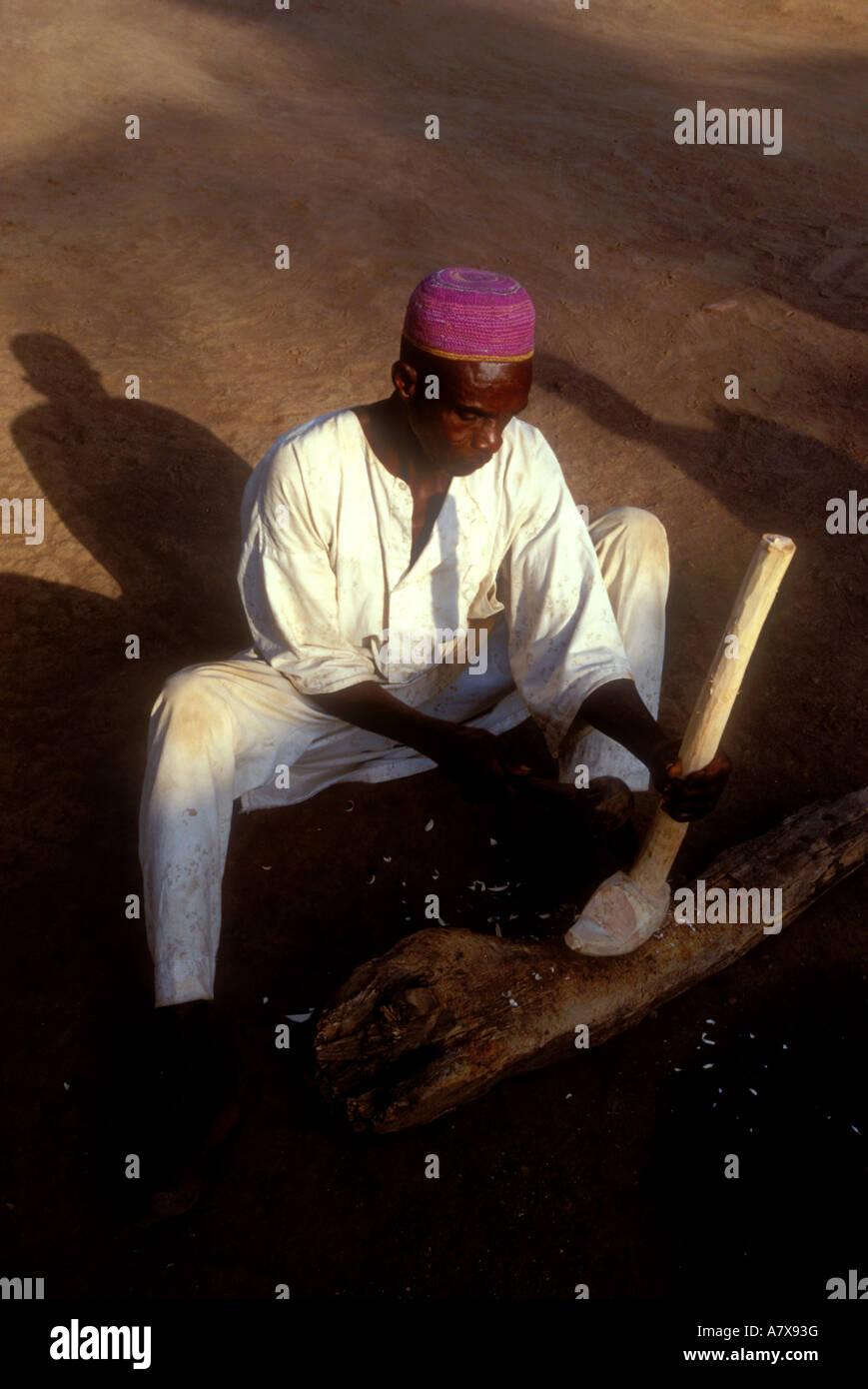 Ghana: Boku (Borongo-Ahafo), Muslim 64 year old village blacksmith and ...