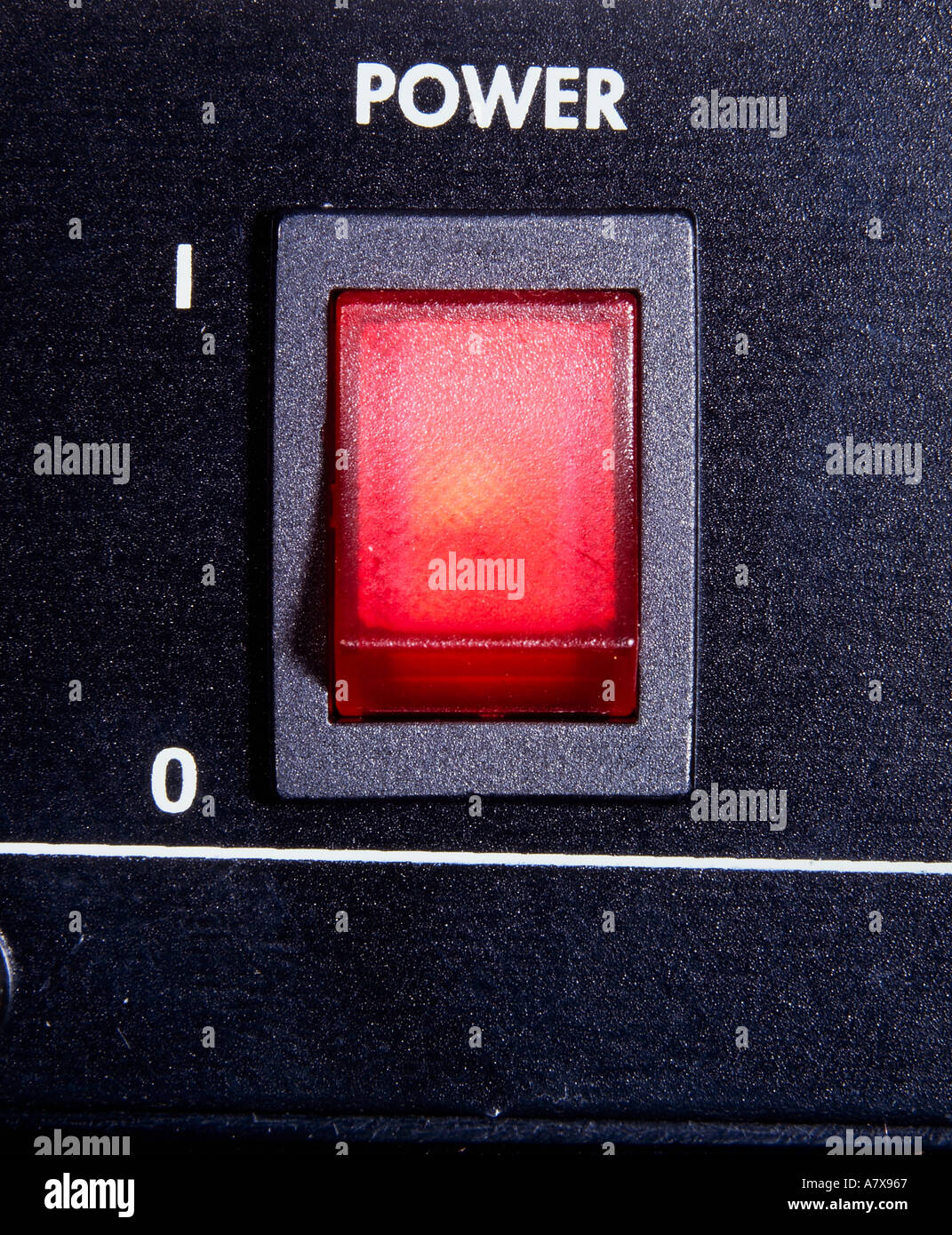 push button red Stock Photo - Alamy