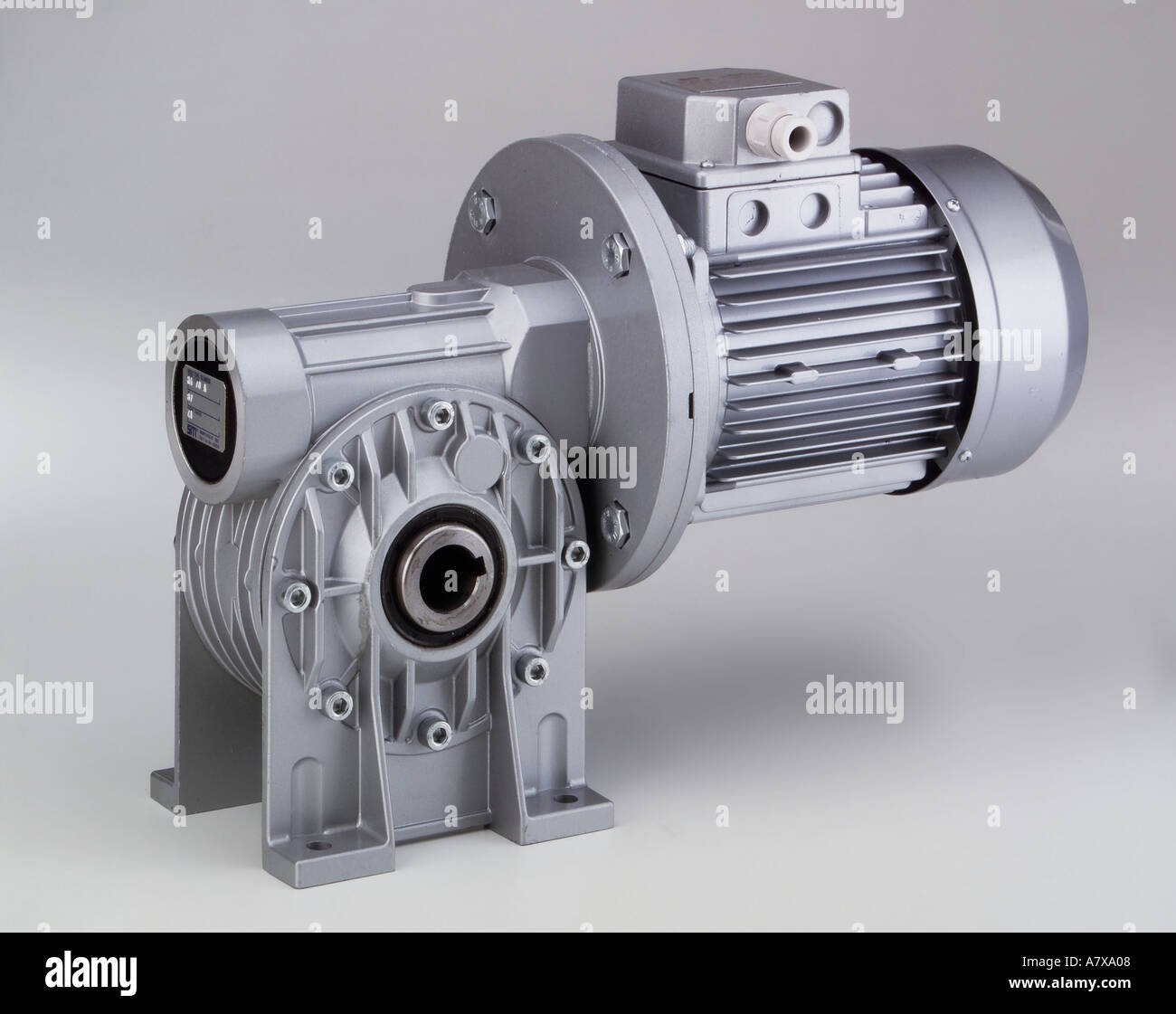 electric motor reducer Stock Photo - Alamy