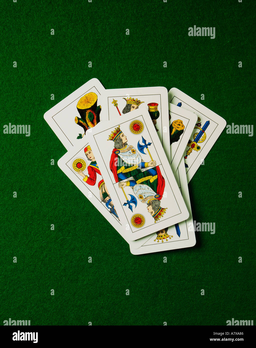 briscola cards game Stock Photo - Alamy