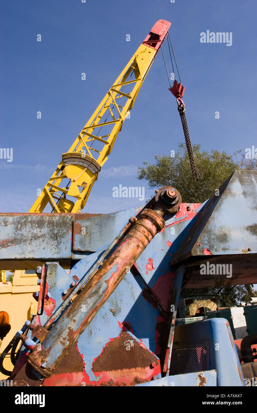 Old rusty gantry crane hi-res stock photography and images - Alamy