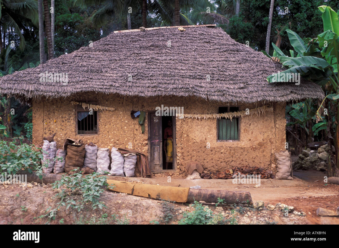 Africa, Madagascar, House Stock Photo - Alamy