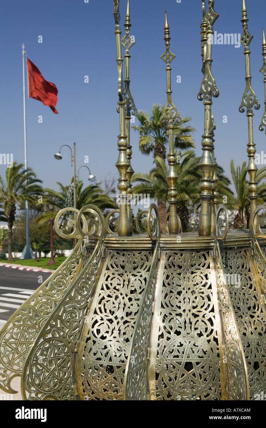 MOROCCO, Rabat: Hassan Tower / Mausoleum of Mohammed V Decorative Metal ...