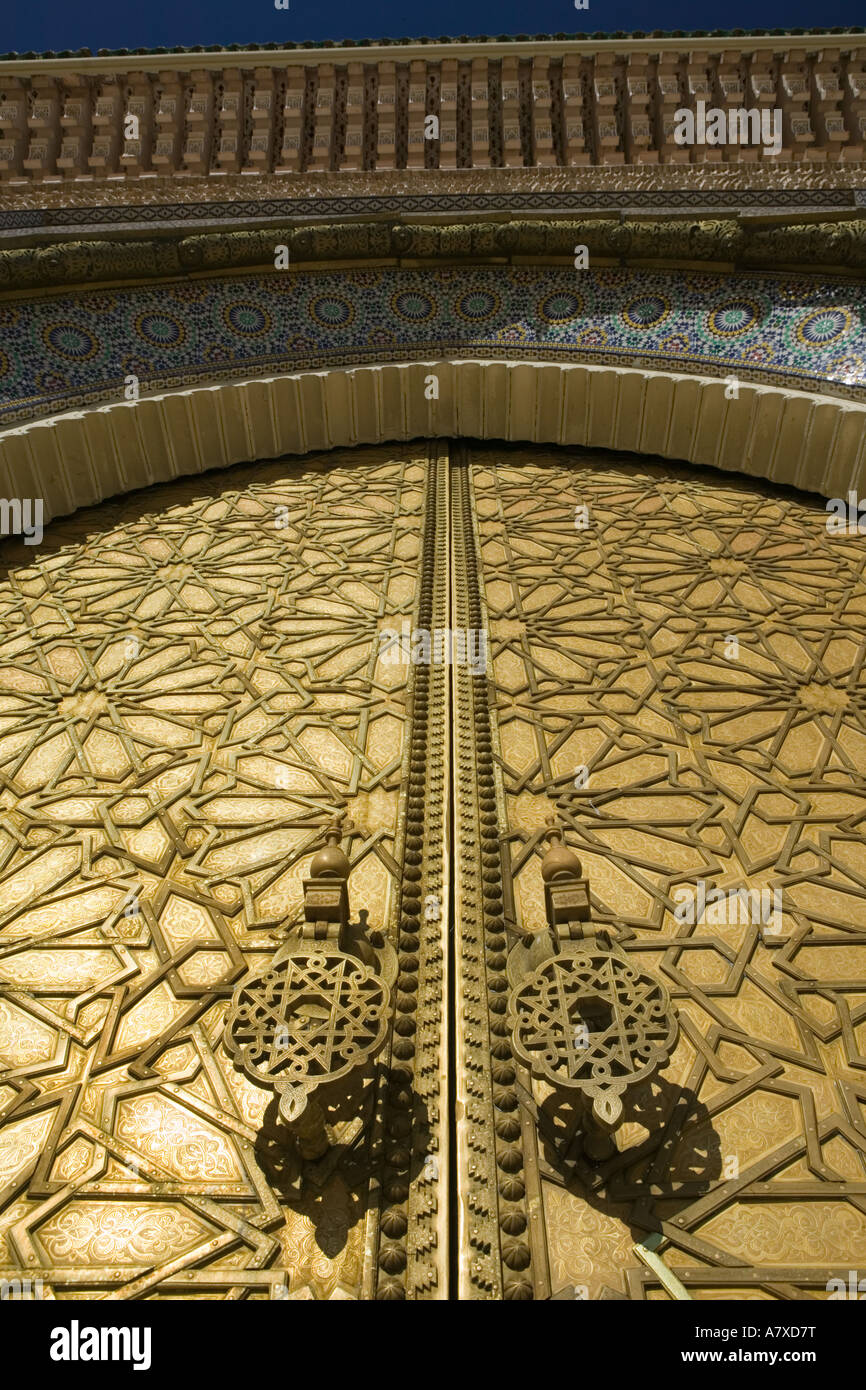 MOROCCO, Fes: Fes, Jdid (Royal Fes), View of the Royal Palace from ...