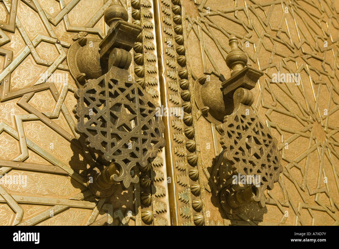 MOROCCO, Fes: Fes, Jdid (Royal Fes), View of the Royal Palace from ...