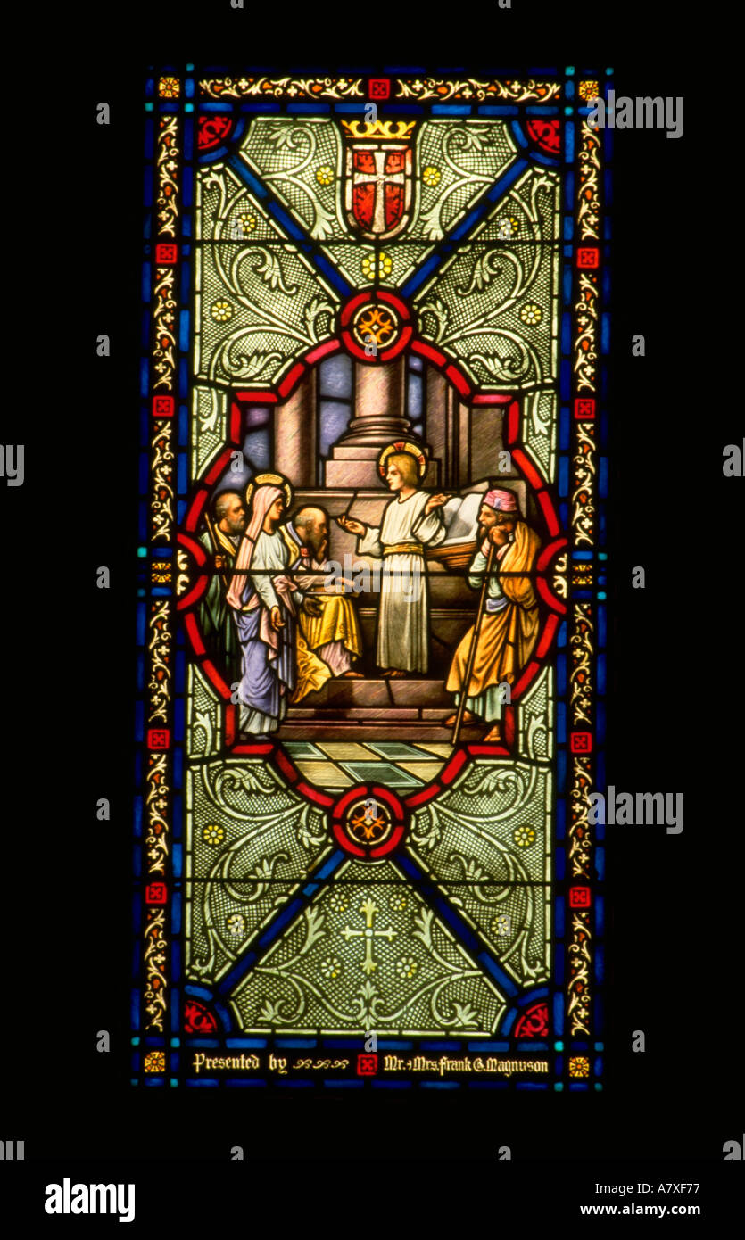 Jesus preaching in the temple hi-res stock photography and images - Alamy