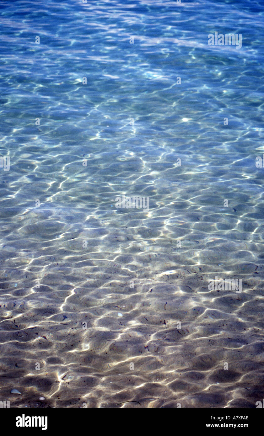 Lagoon water pattern Pangaimotu Island Nuku Alofa Tonga Stock Photo - Alamy