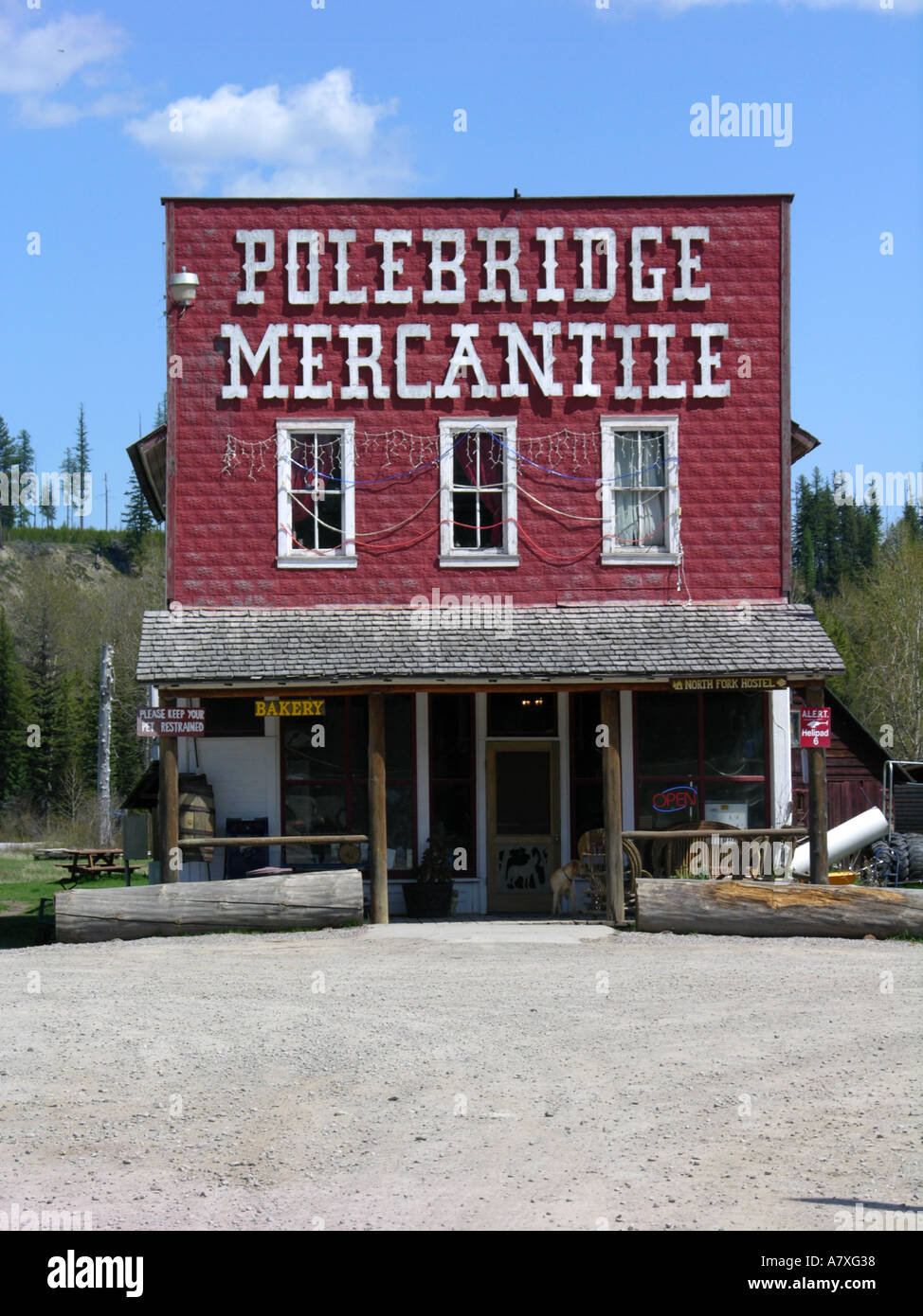 Polebridge mercantile hi-res stock photography and images - Alamy