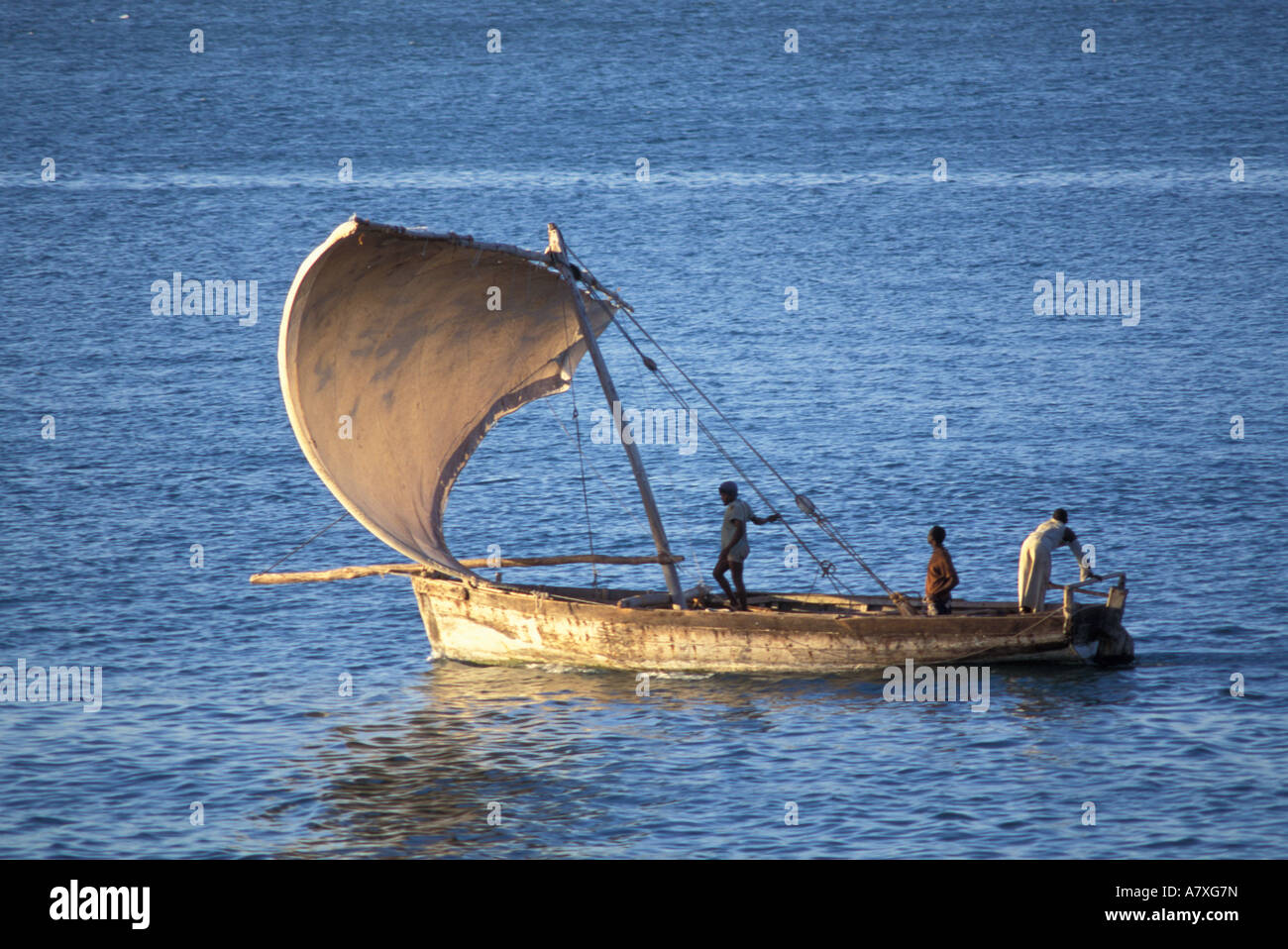 East Africa, Tanzania, Zanzibar, Dhow Stock Photo - Alamy