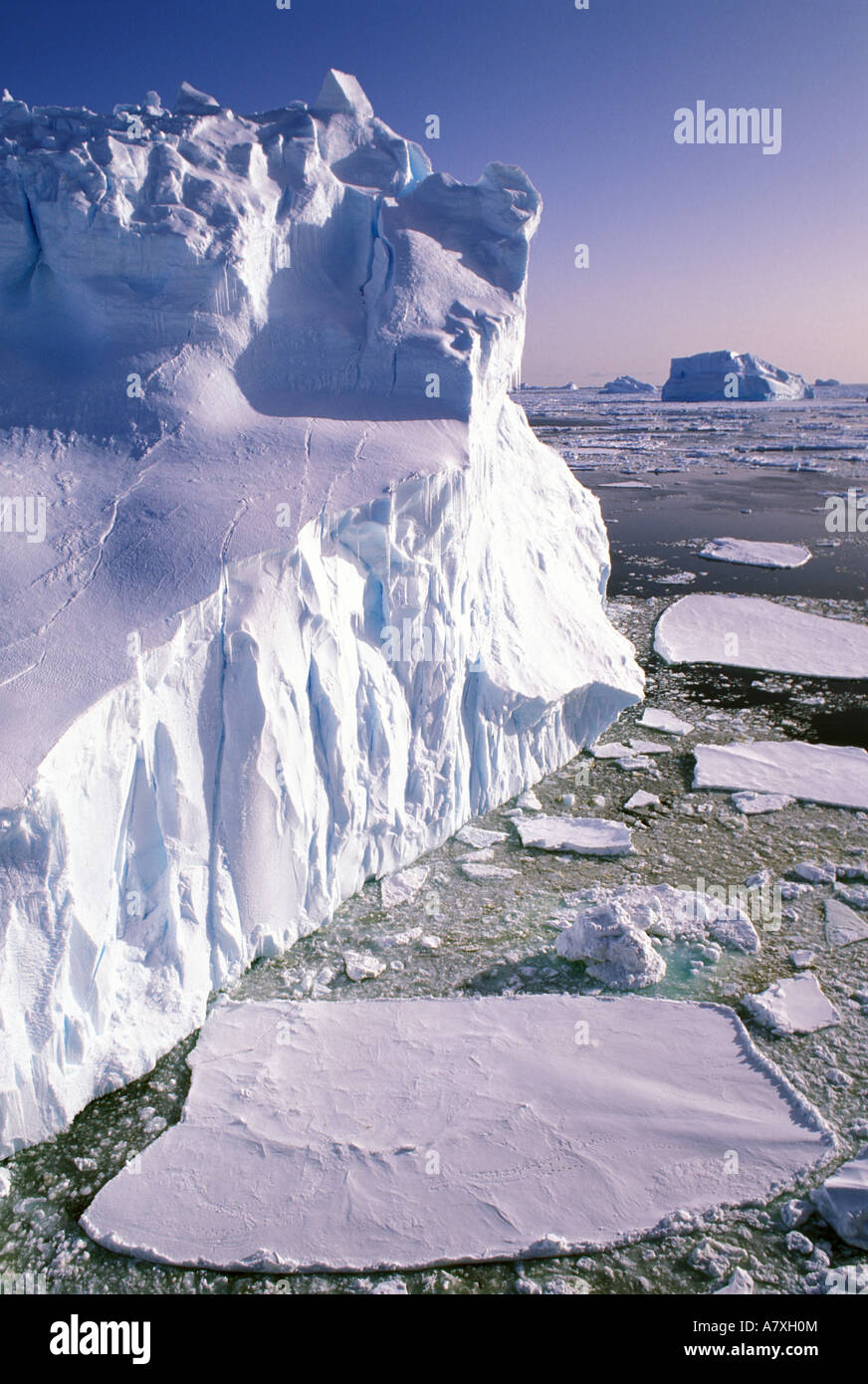 Antarctica, Ice flow Stock Photo - Alamy