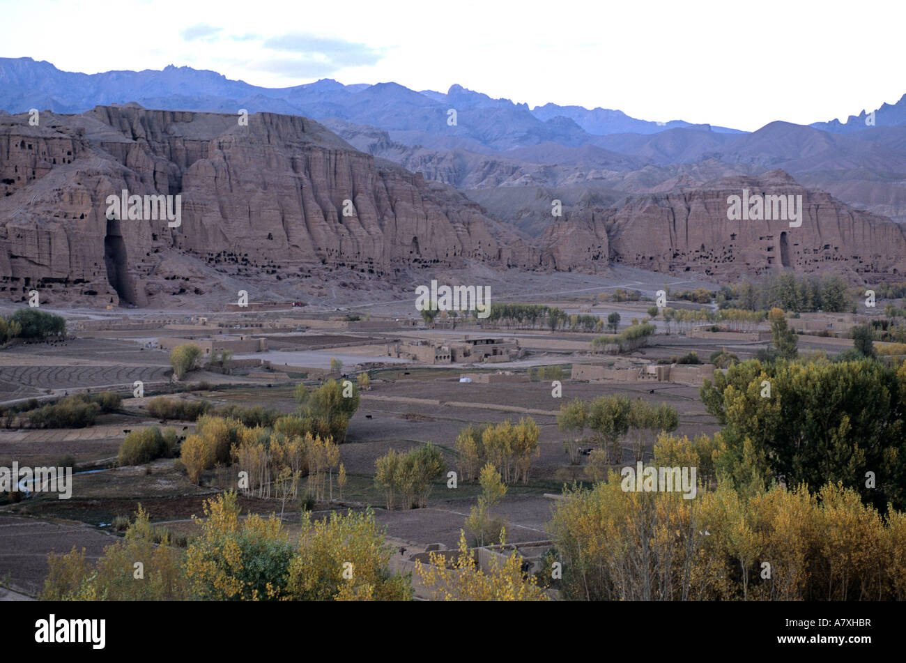 Afghanistan, UNESCO World Heritage site of Bamiyan, Buddha statue and ...