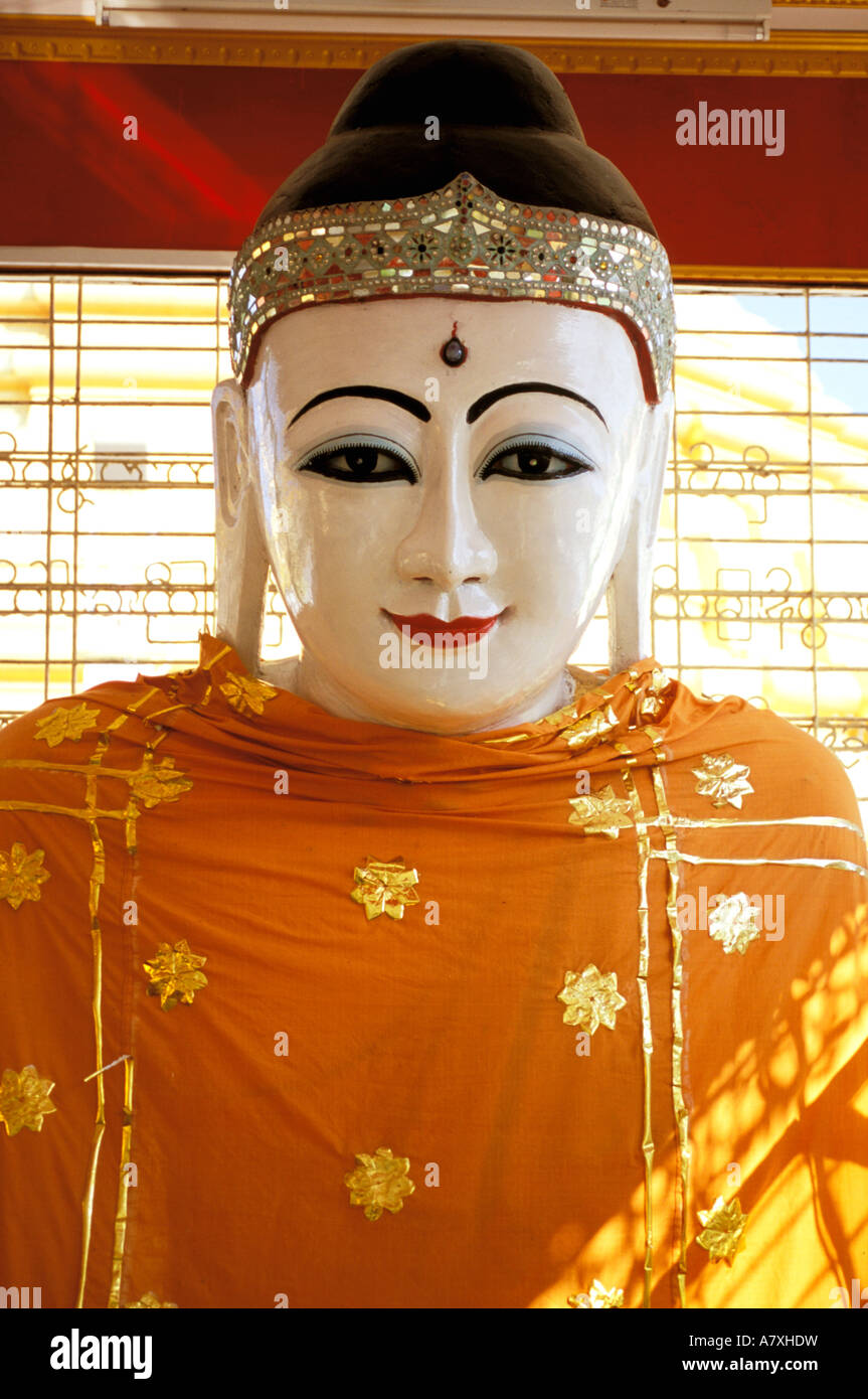 Buddha statue botataung paya myanmar hi-res stock photography and ...