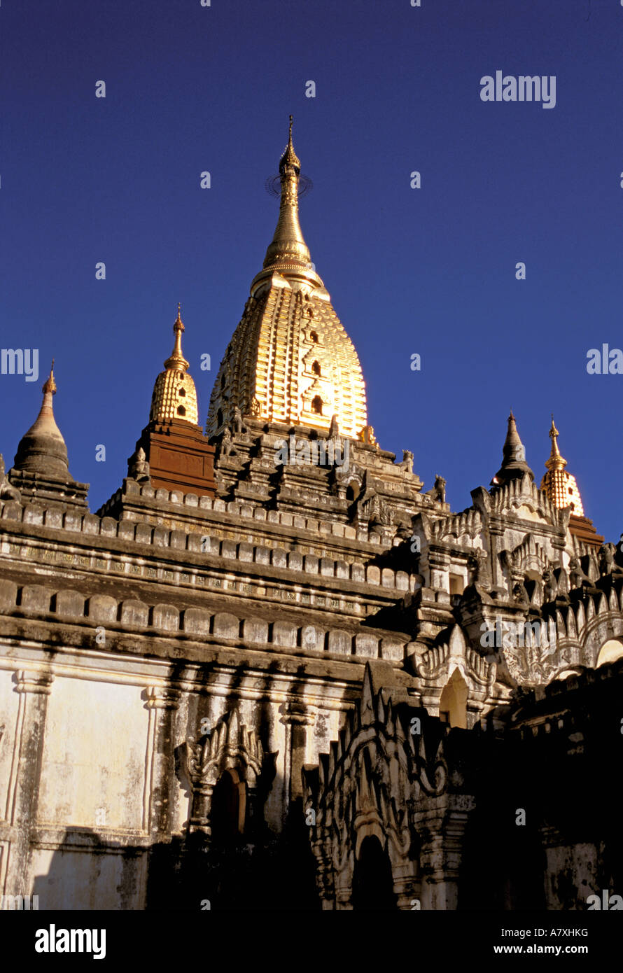 Asia, Myanmar, Bagan. Ananda Temple Stock Photo - Alamy