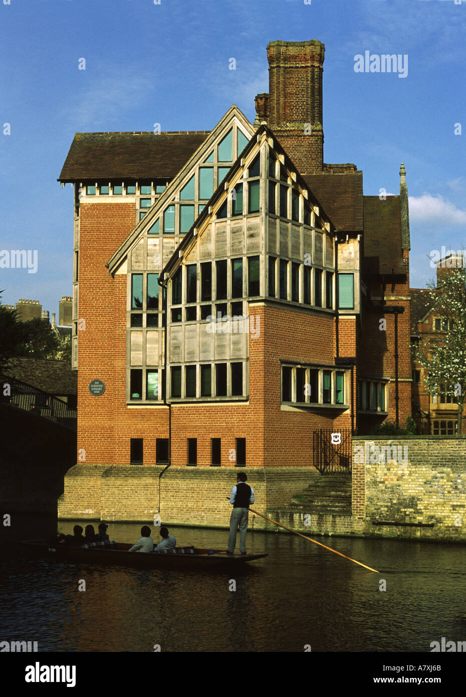 Jerwood Library of Trinity Hall College Cambridge Stock Photo - Alamy