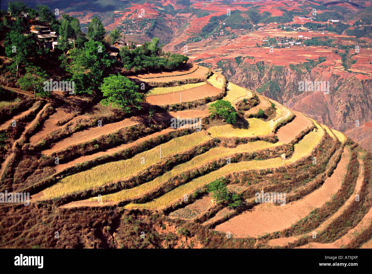 Dongchuan red land landscape, yunnan hi-res stock photography and ...