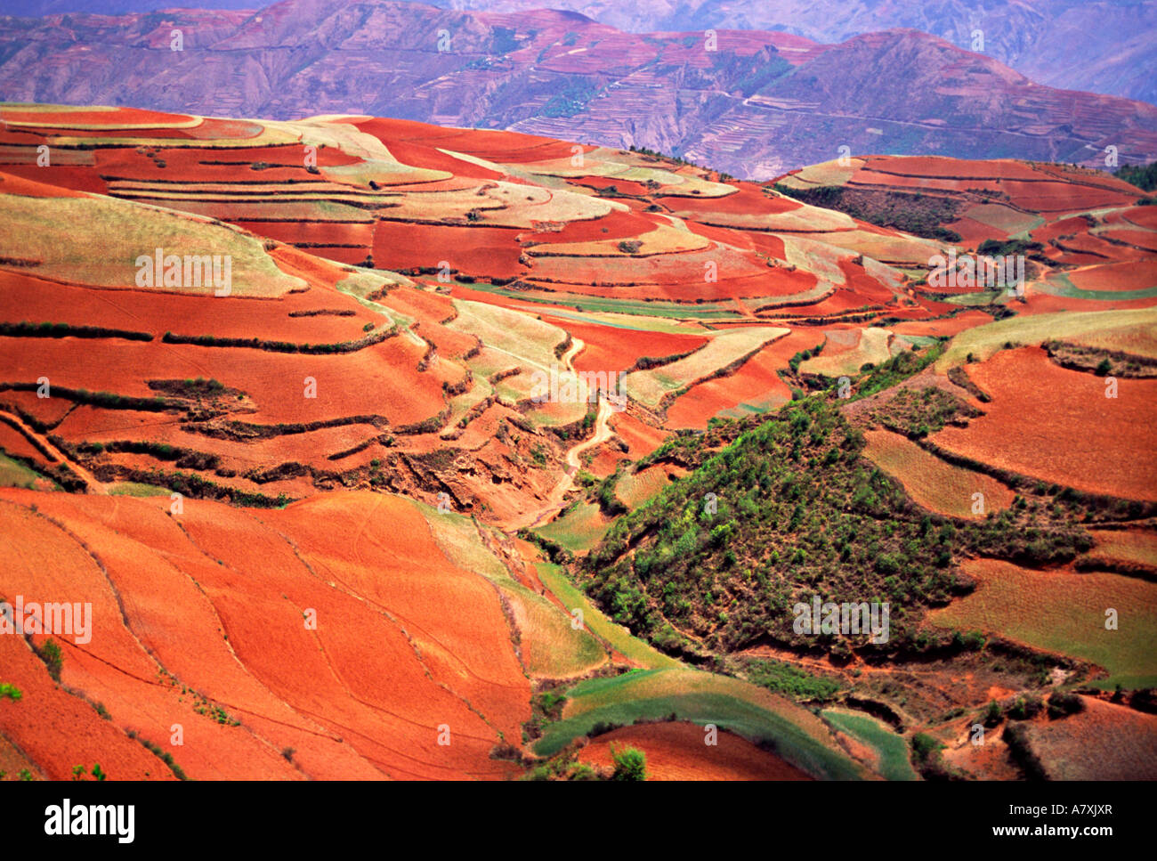 Dongchuan red land landscape, yunnan hi-res stock photography and ...