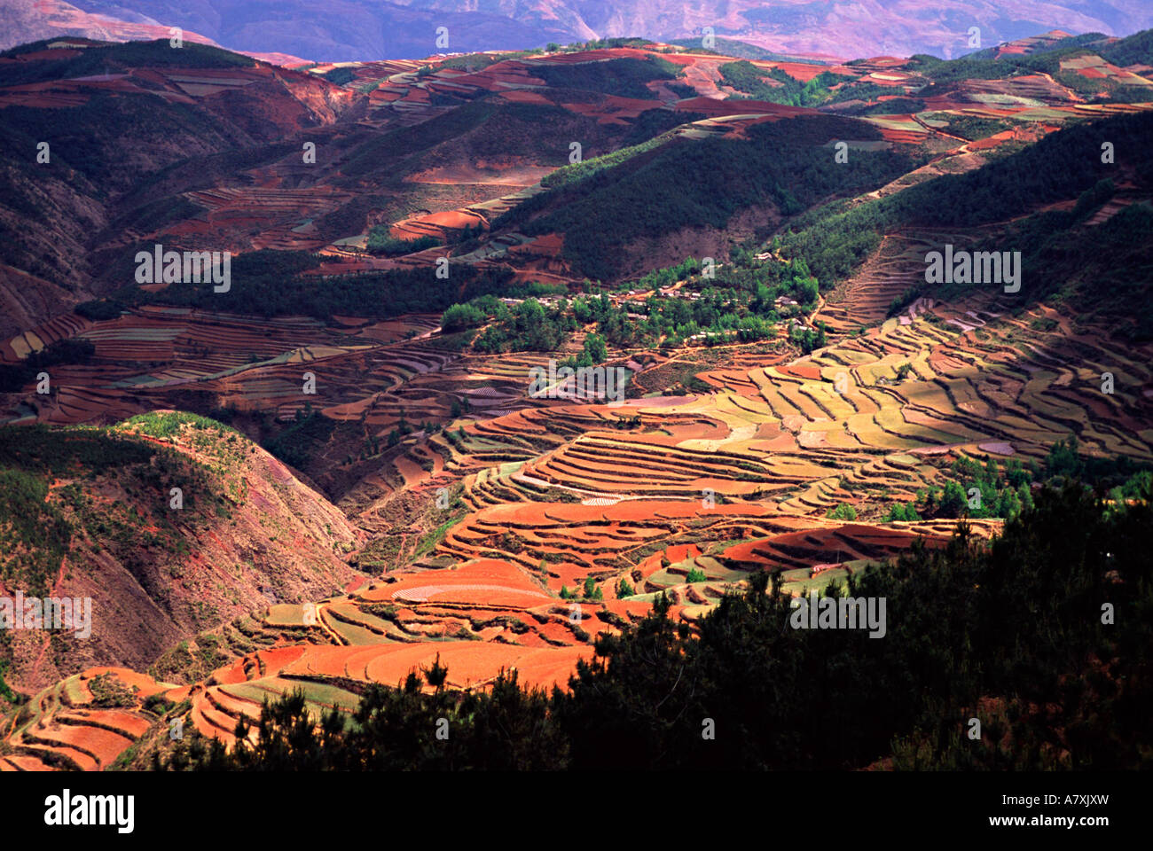 Dongchuan red land landscape, yunnan hi-res stock photography and ...