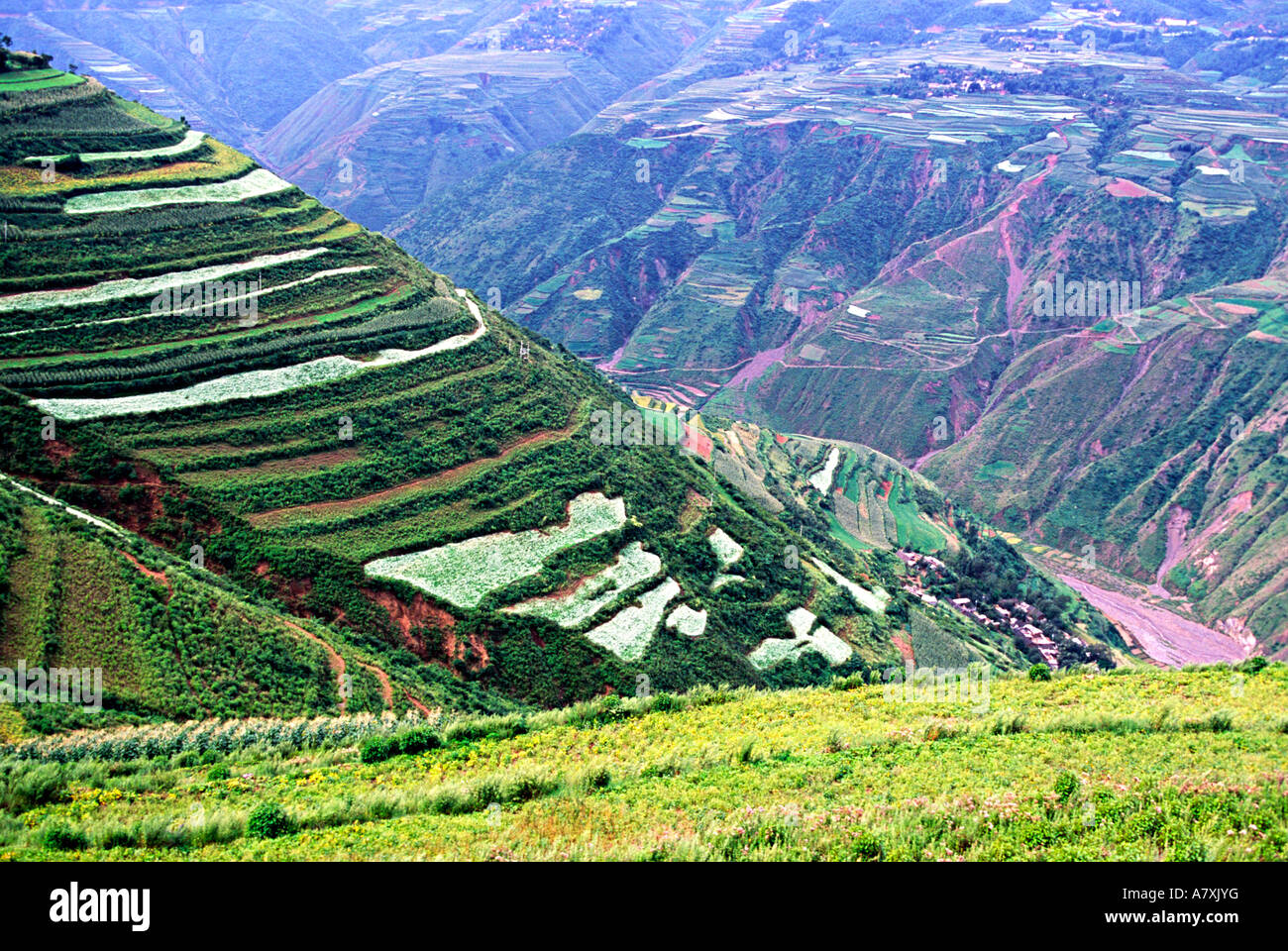 Dongchuan red land landscape, yunnan hi-res stock photography and ...