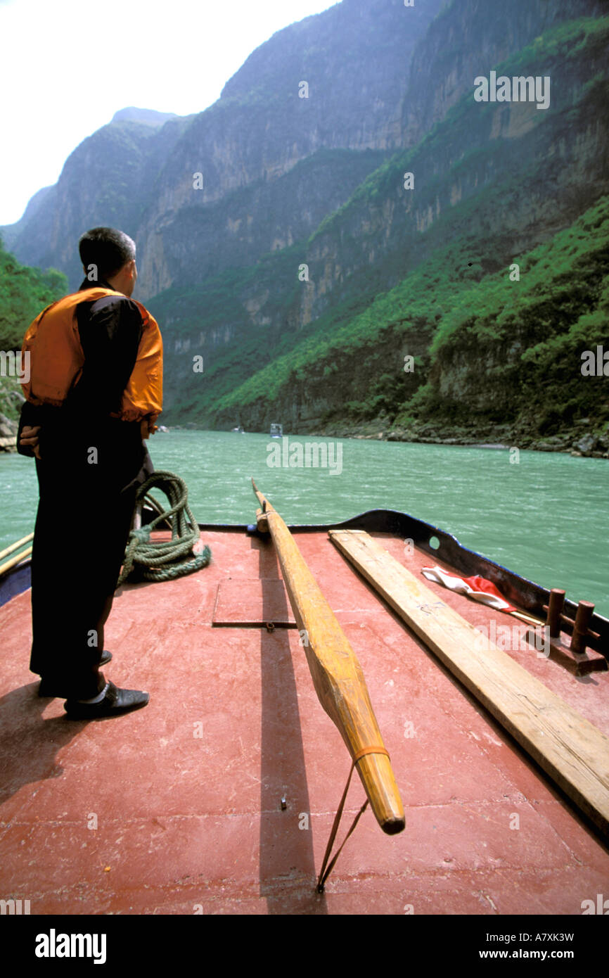 Asia, China, Yangtze River, Lesser Three Gorges Stock Photo - Alamy