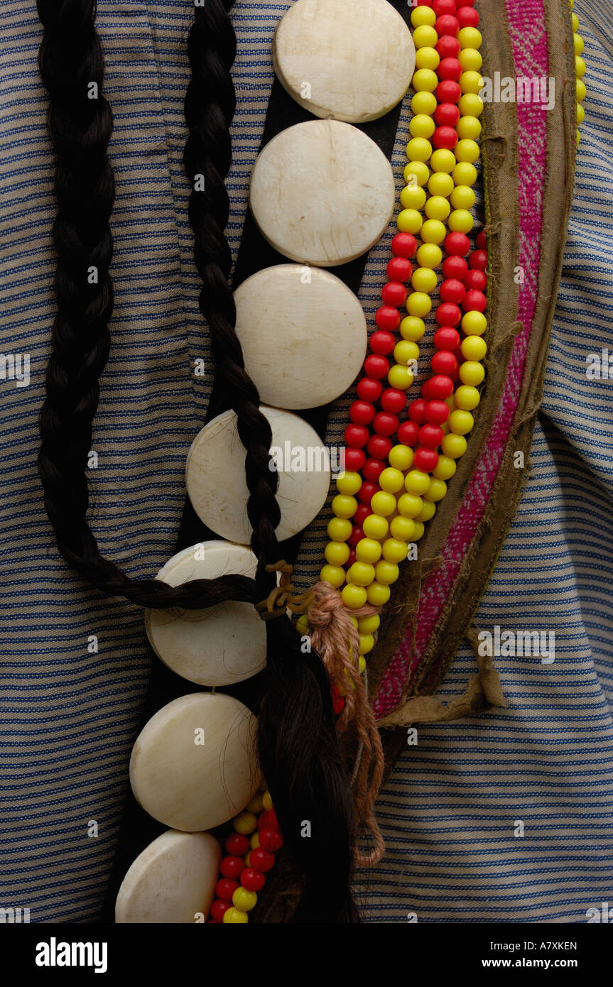 Black Lisu ethnic minority woman. near Fulong. Nujiang Prefecture ...