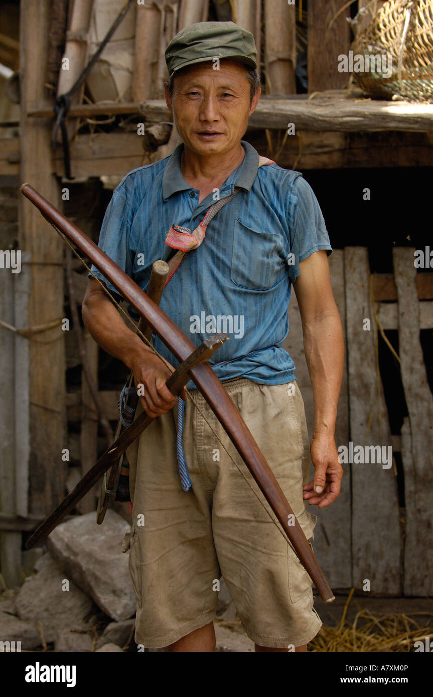 Black lisu ethnic minority man hi-res stock photography and images - Alamy