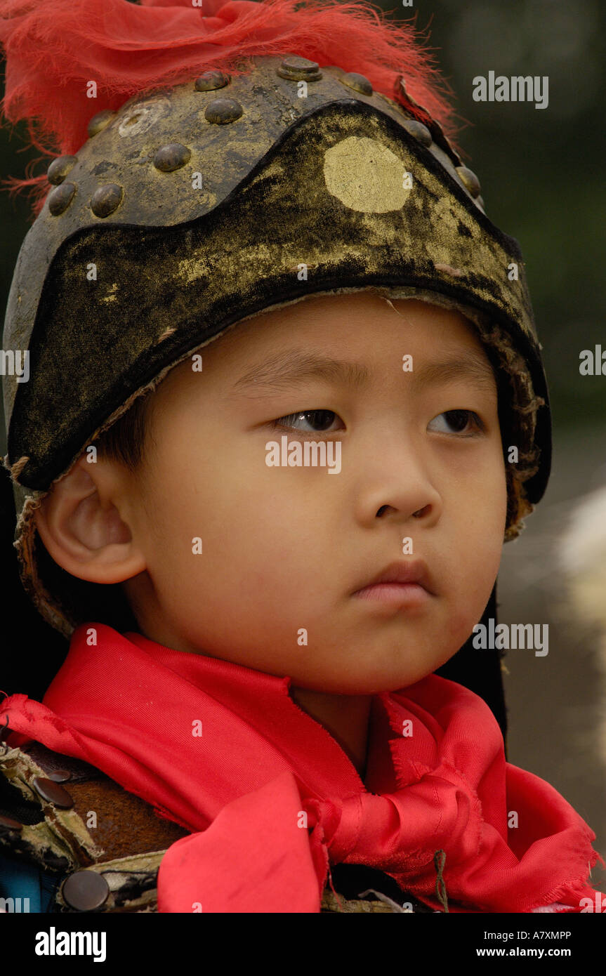 Chinese child in the Forbidden City (National Palace Museum) Beijing ...