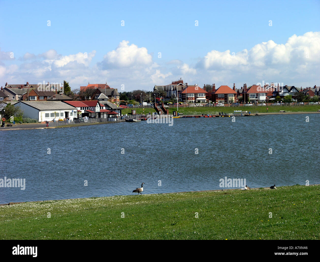 Fairhaven Lake Lytham St Annes Lancashire Stock Photo - Alamy