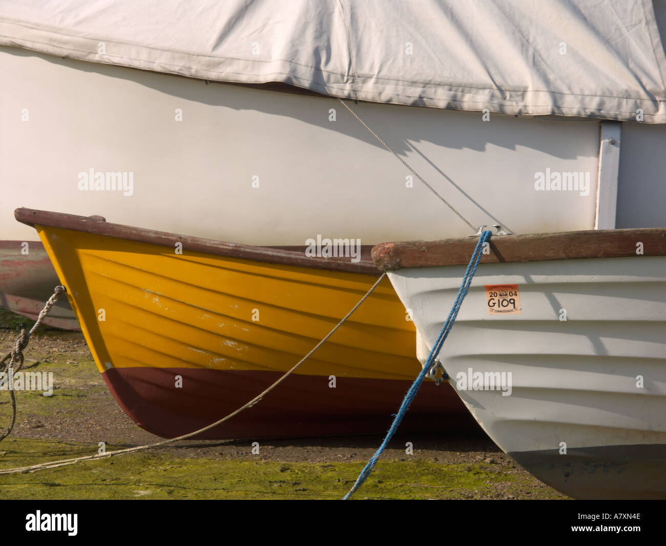 Dinghy dinghies hi-res stock photography and images - Alamy