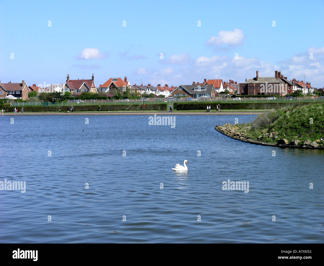 Fairhaven Lake Lytham St Annes Lancashire Stock Photo - Alamy