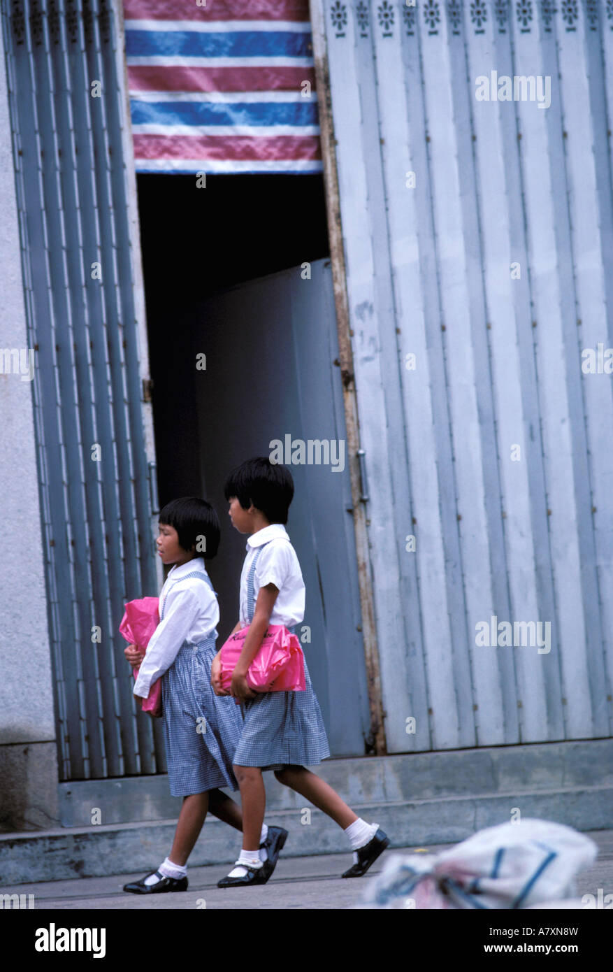 Hong kong school uniform hi-res stock photography and images - Alamy