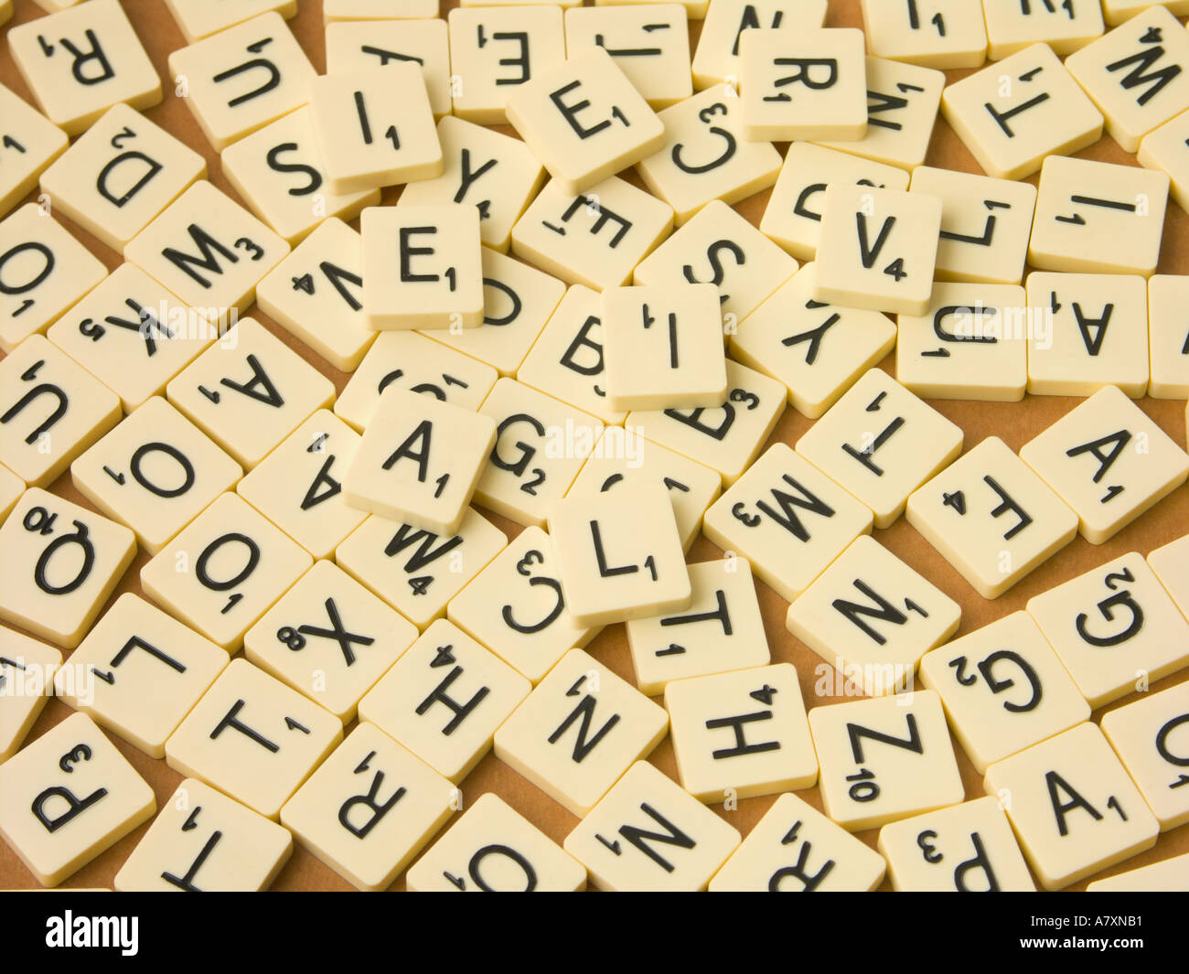 Scrabble tiles hi-res stock photography and images - Alamy