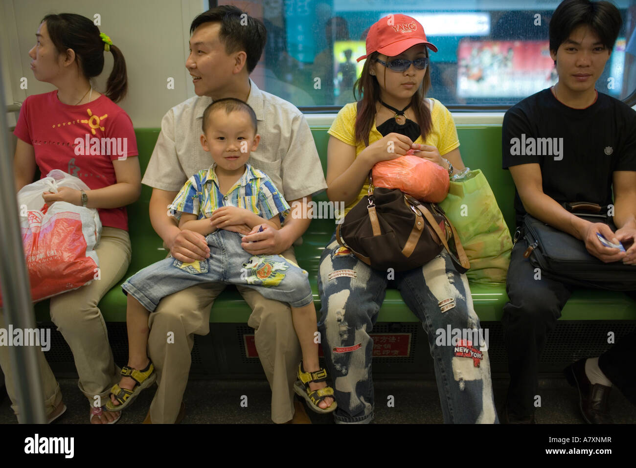 Shanghai peoples square subway train hi-res stock photography and ...