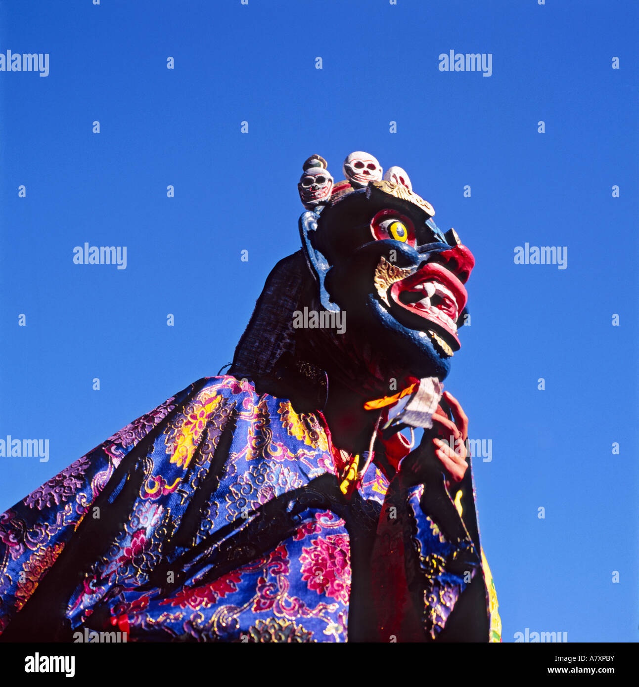 India, Northern India, Sikkim, Northern Sikkim Phodong. Monks ...