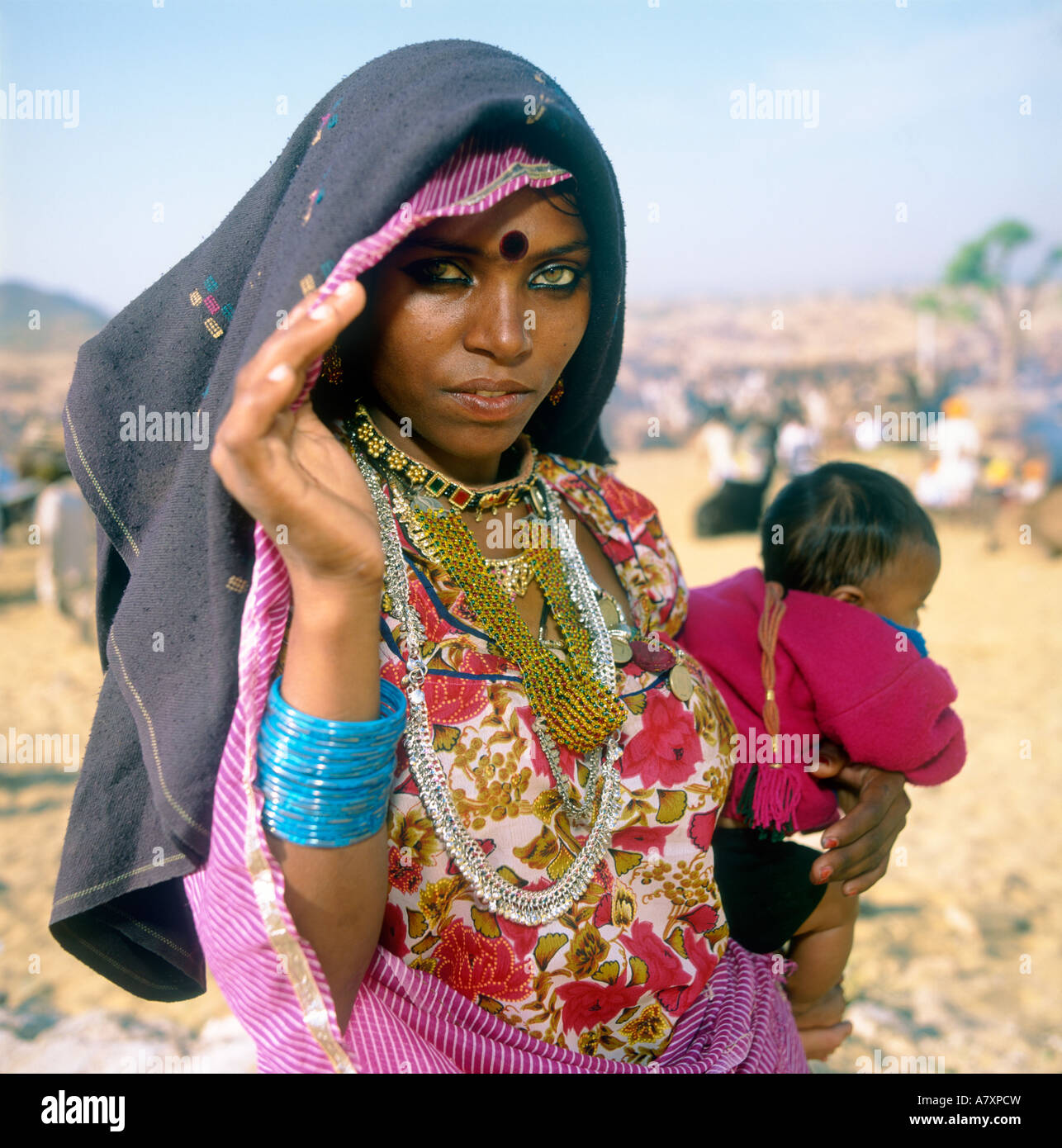 Rajasthani bhopa tribe hi-res stock photography and images - Alamy