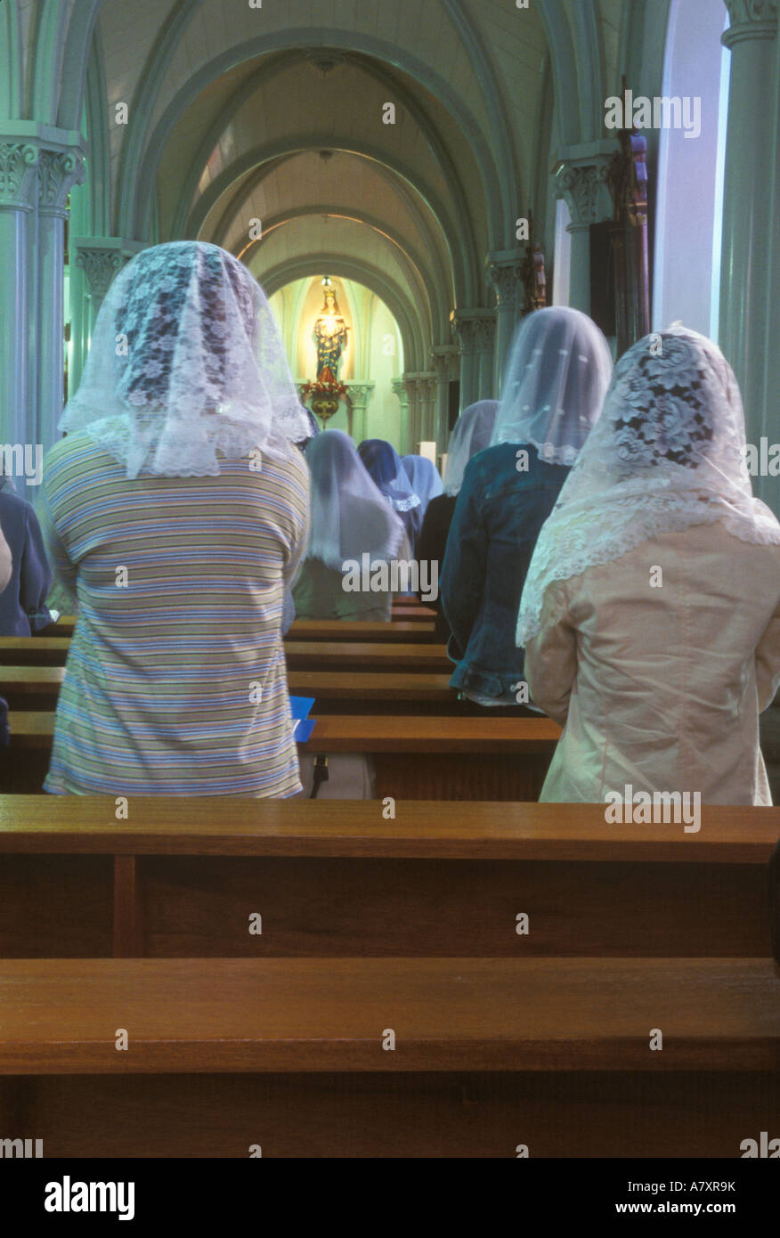 Asia, Japan, Nagasaki, Hirado, Tabira Catholic Church Stock Photo - Alamy