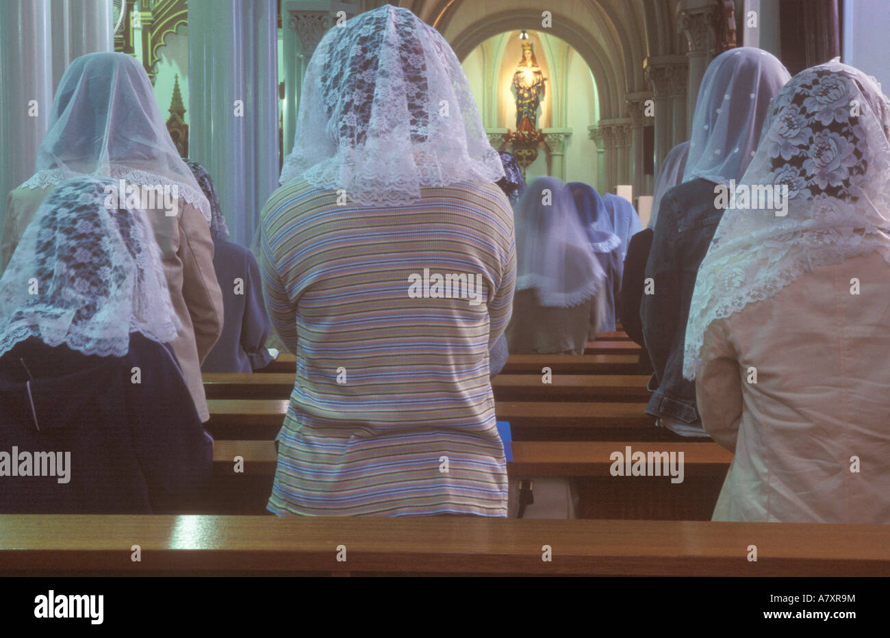 Asia, Japan, Nagasaki, Hirado, Tabira Catholic Church Stock Photo - Alamy