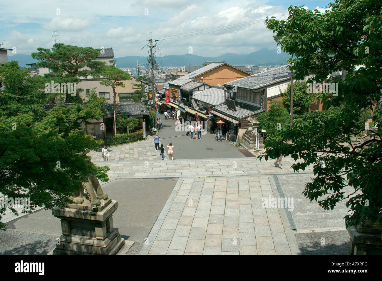 Asia, Japan, Kyoto. Town Stock Photo - Alamy