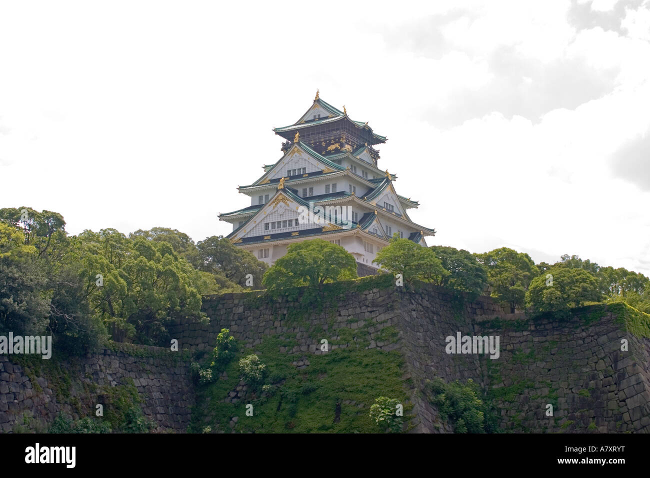 Asia, Japan, Kyoto, Osaka Castle Stock Photo - Alamy