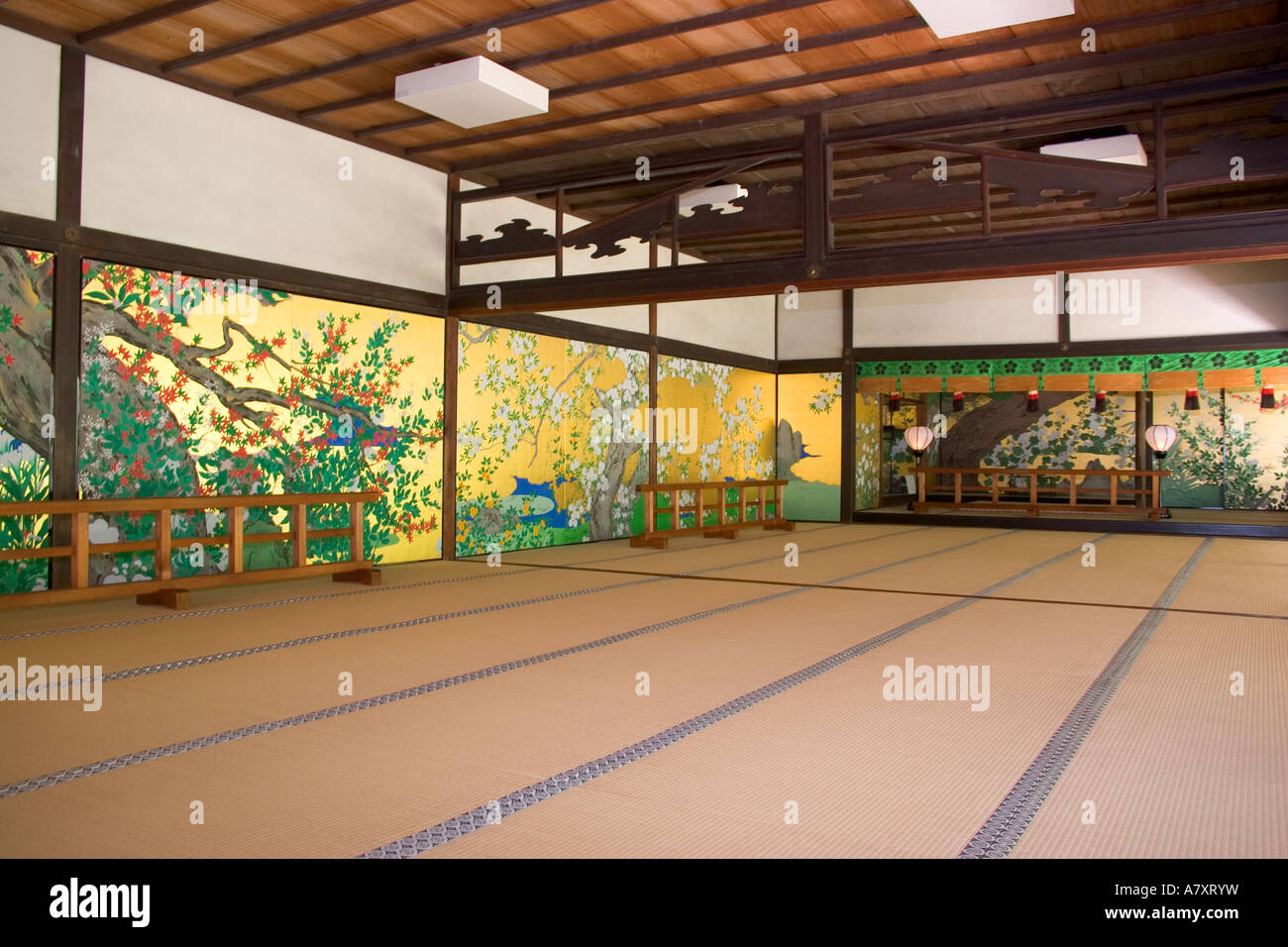 Asia, Japan, Kyoto, Golden Fusuma Stock Photo - Alamy