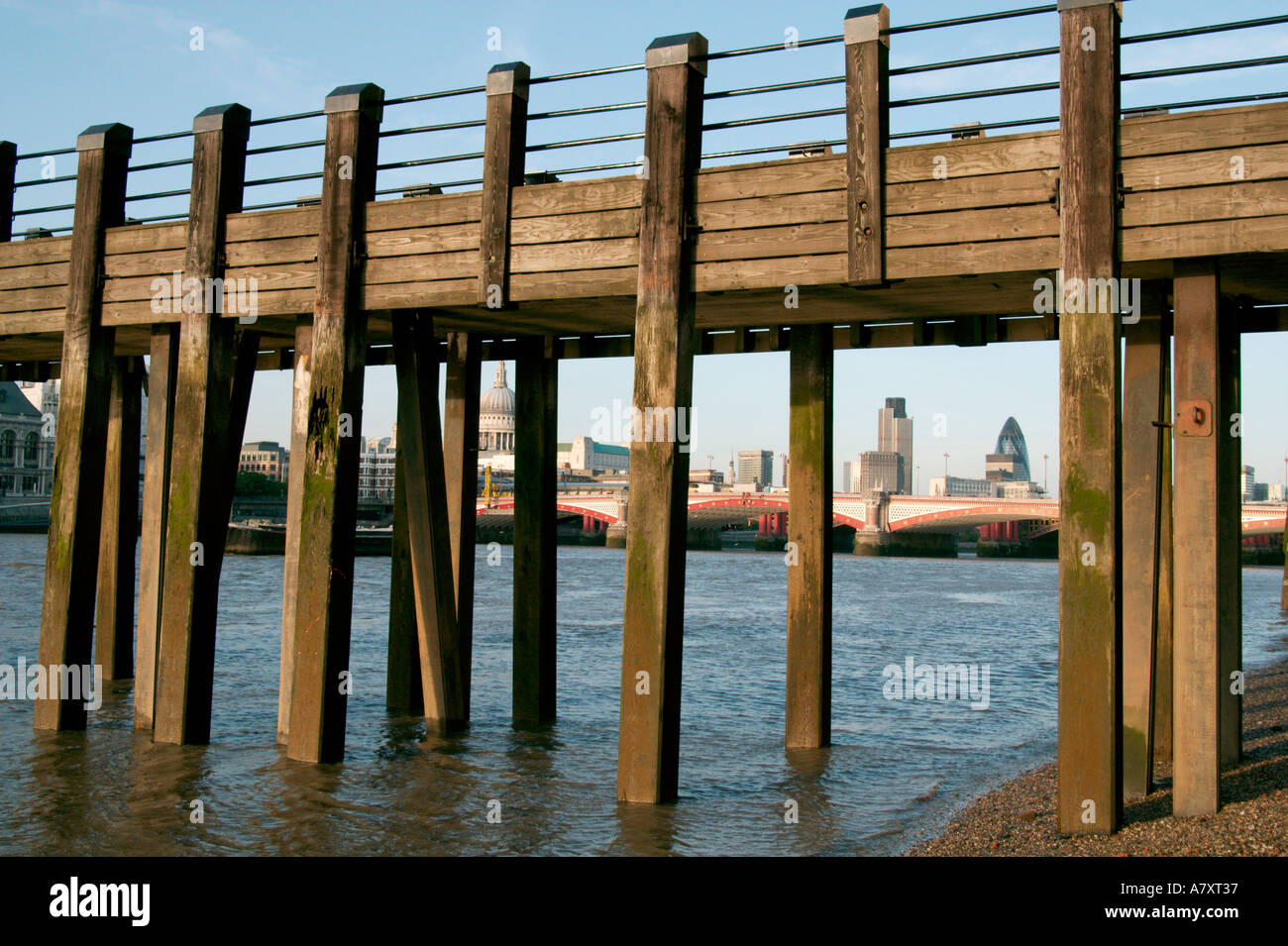 Old dock on river hi-res stock photography and images - Alamy