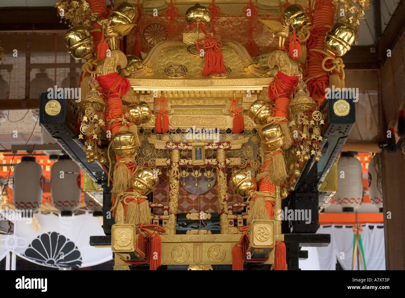 Asia, Japan, Kyoto. Portable Shrine Stock Photo - Alamy