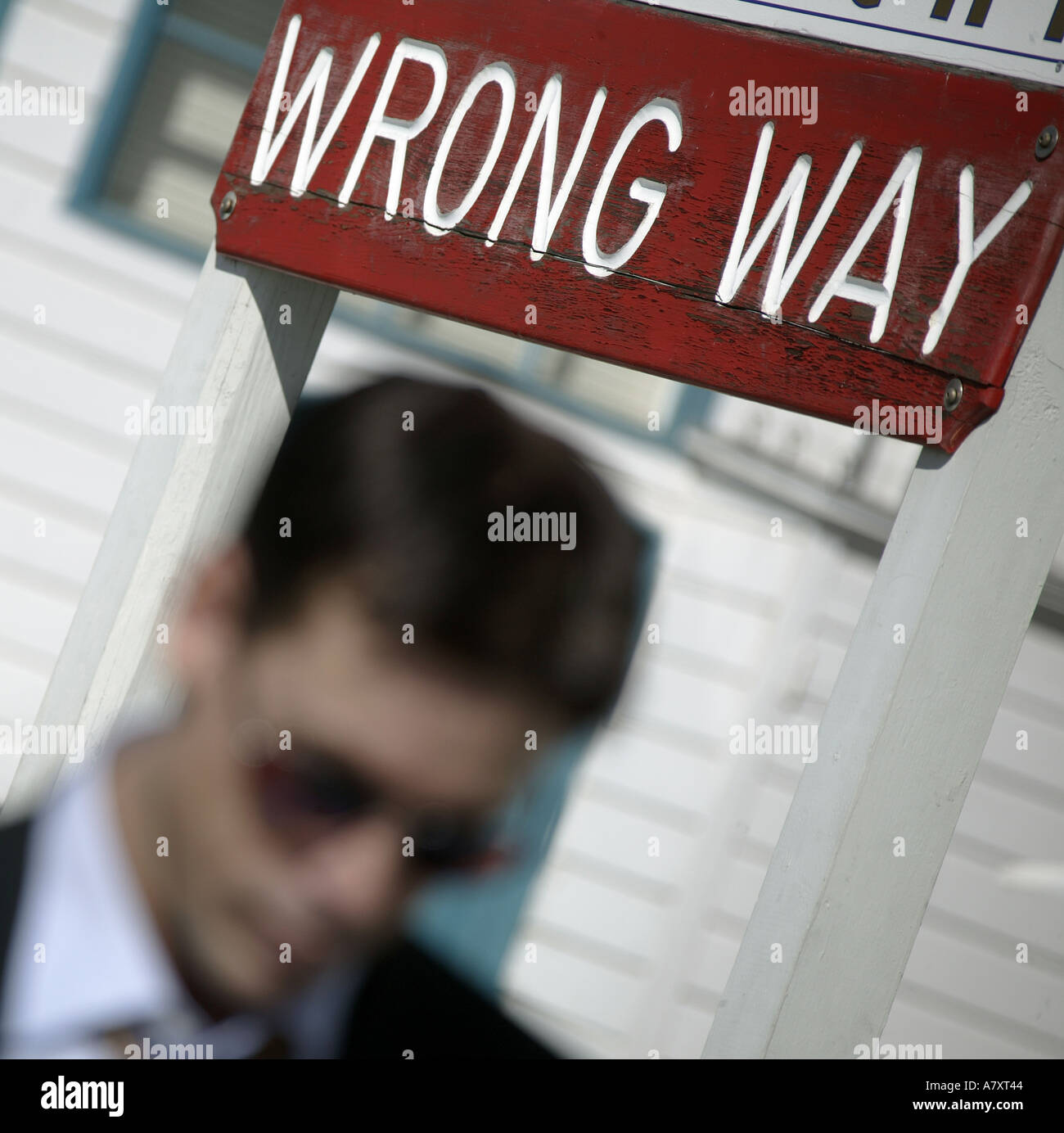 Looking wrong way hi-res stock photography and images - Alamy