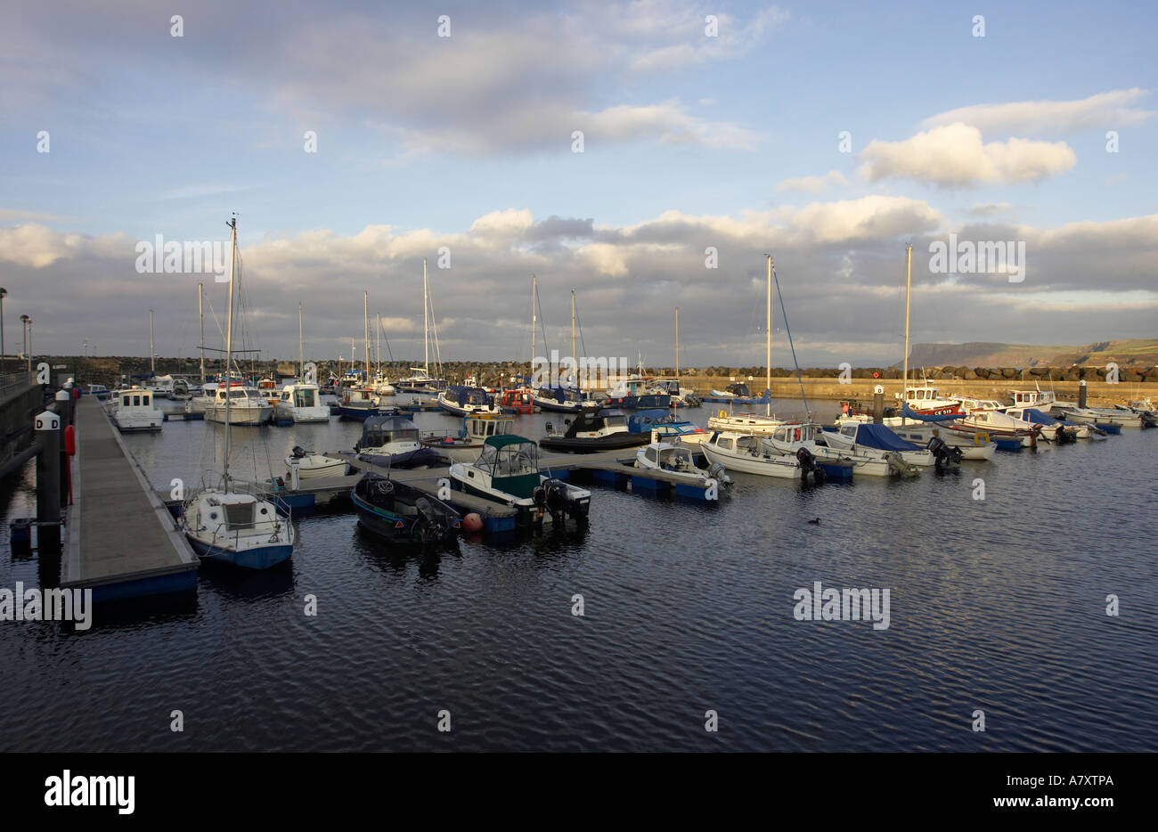 Ballycastle marina hi-res stock photography and images - Alamy