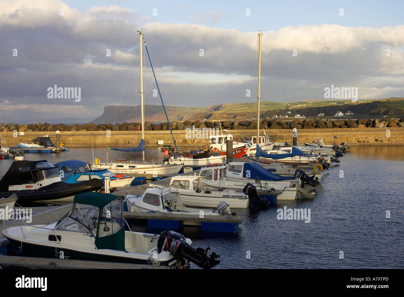 Ballycastle marina hi-res stock photography and images - Alamy