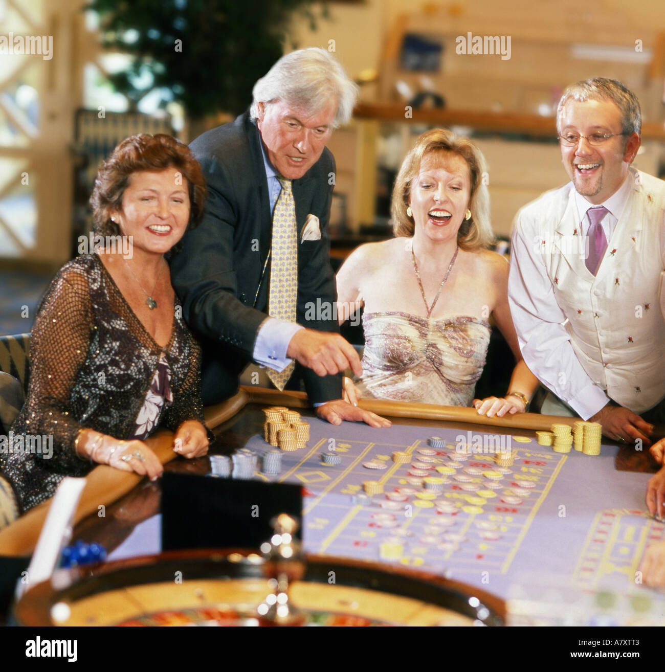 Casino roulette room hi-res stock photography and images - Alamy