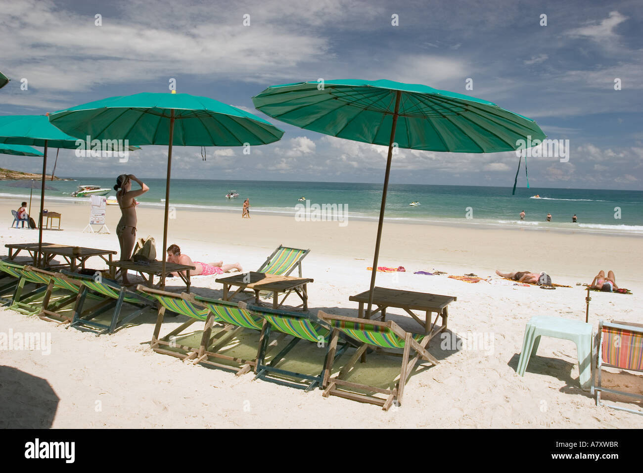 Thailand, Samed Island, Beach landscape Stock Photo - Alamy