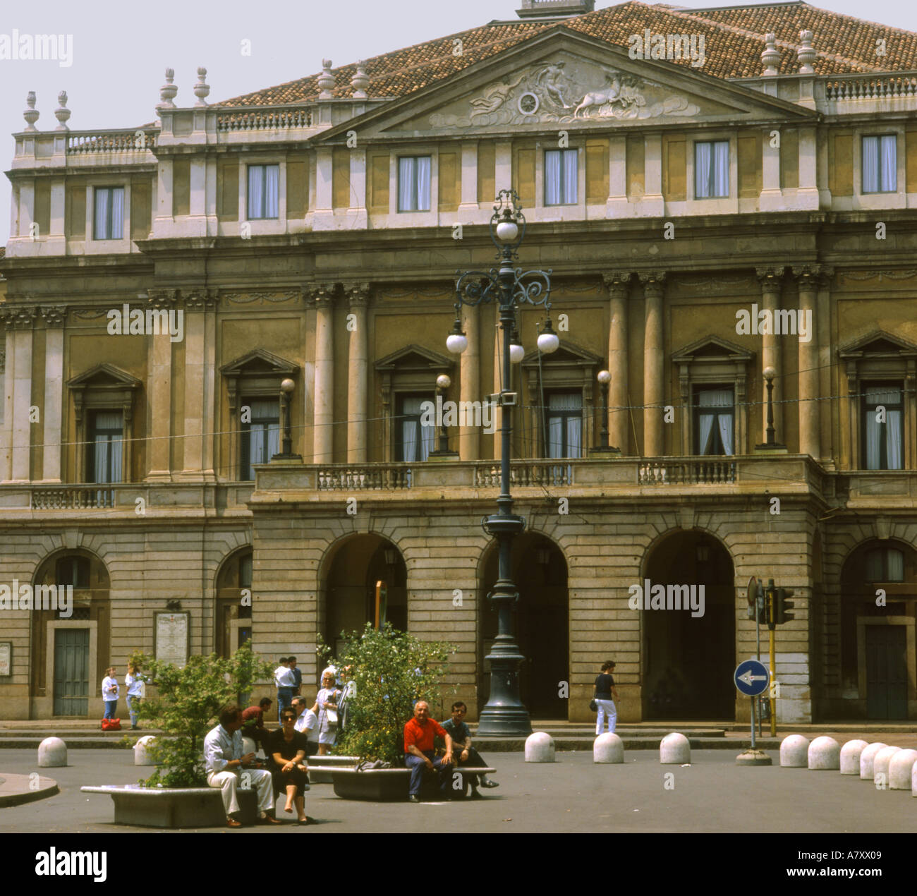 Italy Milan La Scala Opera Stock Photo - Alamy